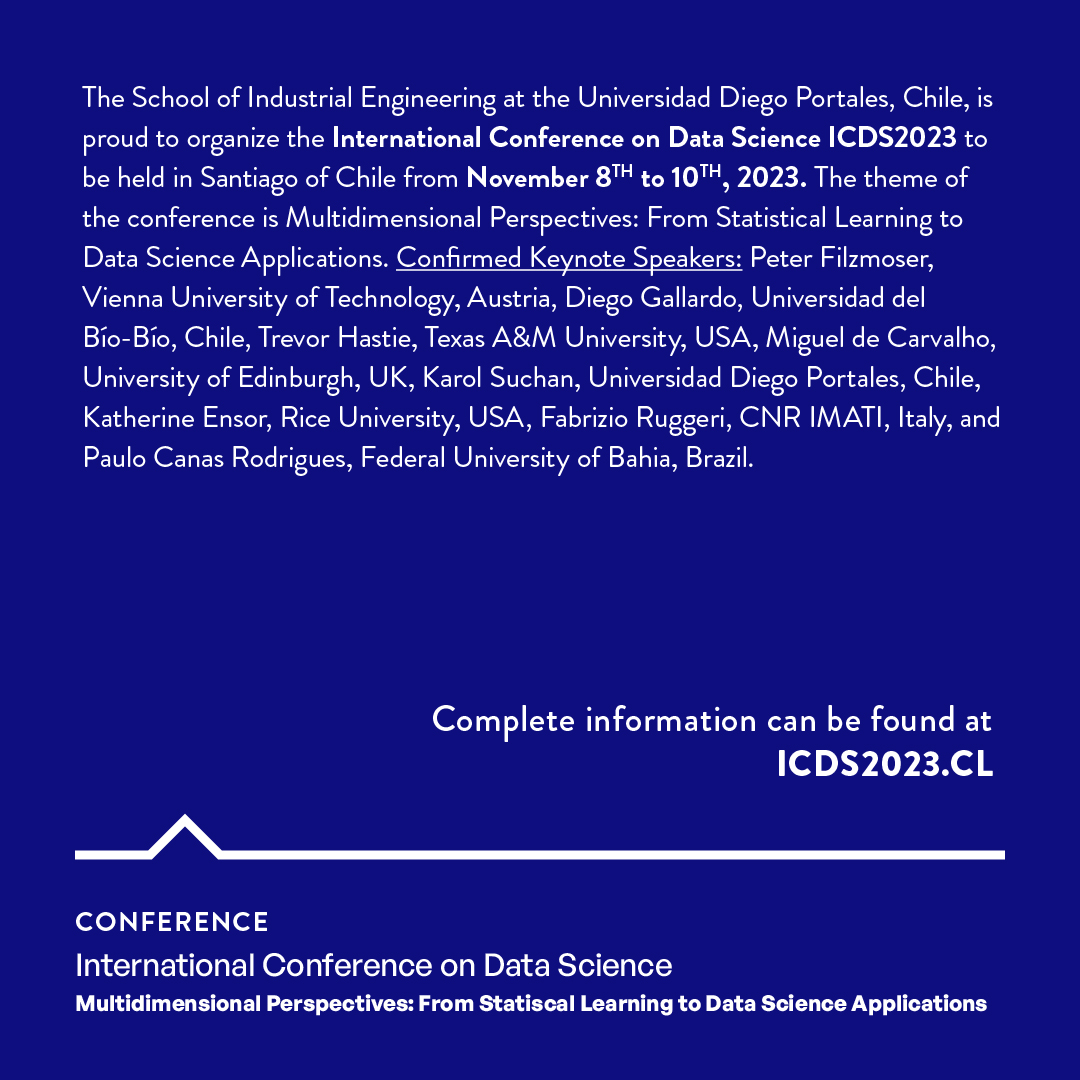 International Conference on Data Science 2023: Multidimensional perspectives from statistical ...